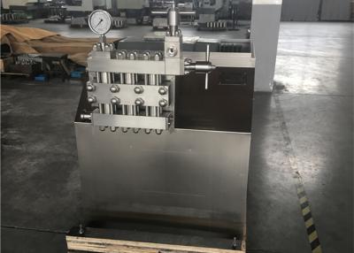 China Two Stage High Pressure Homogenizer 1500L-3000L Capacity 25 Mpa For Milk Cream Yogurt Processing for sale