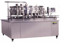 China Mineral Water Bottling Machine 1000-2000BPH with 8 Filling Heads for 0.25-2L Bottles for sale