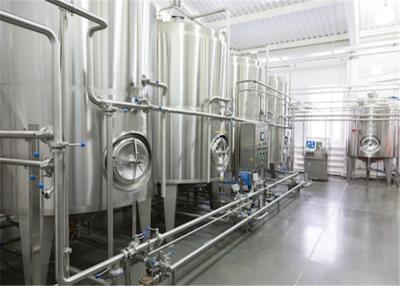 China Stainless Steel Fruit Juice & UHT Yogurt Production Line with 500L/h Capacity and 30MPa Homogenizer for sale