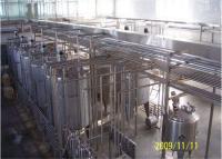 China Low Fat Milk Production Line Fruit Flavored UHT Dairy Processing Machinery for sale