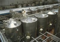 China 1000L Flavored Cheese Yogurt Production Line with 40MPa Homogenizer and 500L/H Separator Capacity for sale