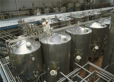 China 1000L Flavored Cheese Yogurt Production Line with 40MPa Homogenizer and 500L/H Separator Capacity for sale