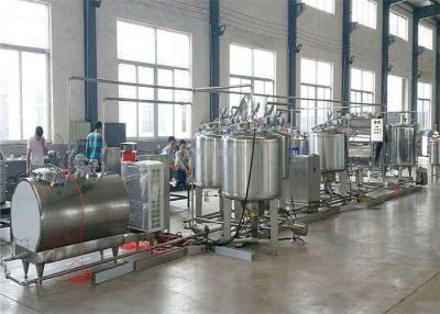 China Stainless Steel Yogurt Production Line 0.5-100T/D Capacity with CIP Cleaning System for sale