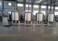 China Automatic Yogurt Production Line 1000L 2000L with 40MPa Homogenizer and 137°C UHT Sterilization for sale