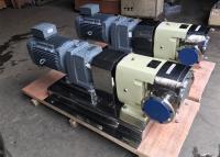 China Food Grade Sanitary Lobe Pump 125mm 72m³/h for Honey Yogurt High Viscosity Liquids for sale