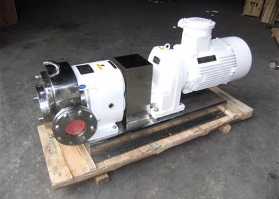 China Sanitary Stainless Steel Food Grade Rotary Lobe Pump for Honey Processing - 72 m³/h Flow Rate, 125mm Caliber for sale