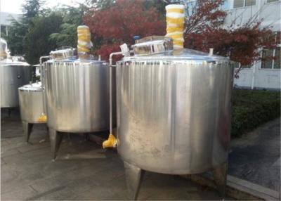 China Food Grade Stainless Steel Ice Cream Processing Tank 100L-20000L Capacity with Heating Cooling Systems for sale
