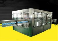 China PLC Controlled Stainless Steel Beverage Bottling Machine 1000-20000b/h Capacity for 200ml-2000ml PET Bottles for sale