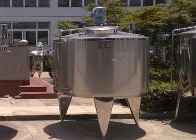 China Stainless Steel Liquid Mixing Tank 500L-20000L Capacity FDA Approved for Beverage Food Industry for sale