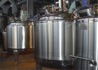 China Custom Stainless Steel Fermentation Tanks 500-15000L Capacity for Brewing Dairy Processing for sale