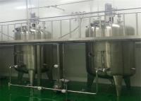 China Food Grade Stainless Steel Fermentation Mixing Tank 100L-20000L Capacity SUS304/SUS316L for sale