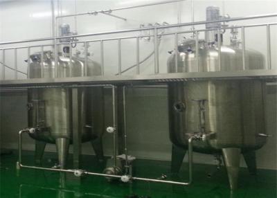 China Food Grade Stainless Steel Fermentation Mixing Tank 100L-20000L Capacity SUS304/SUS316L for sale