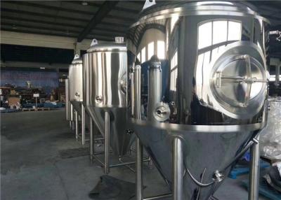 China Stainless Steel Brewery Fermentation Tanks 1000L-6000L Capacity with PLC Control and CE Certification for sale
