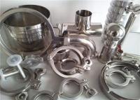 China 304 316 Stainless Steel Sanitary Pipe Fittings DN15-DN300 for Food & Chemical Industry for sale
