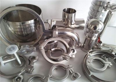 China 304 316 Stainless Steel Sanitary Pipe Fittings DN15-DN300 for Food & Chemical Industry for sale