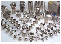 China Food Grade Stainless Steel Sanitary Pipe Fittings - DN10-DN200 Size Range with Tri-Clamp, Weld & Thread Connections for sale