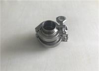 China Stainless Steel 304 Clamp Ferrule Pipe Fittings 1''-6'' Size Range with ISO9001 Certification for sale