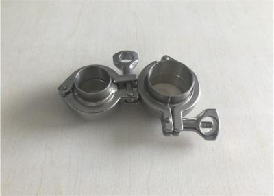 China Kaiquan SS304 Sanitary Tri-Clamp Ferrule Equal Shape with Gasket - 1