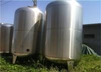 China Large Capacity Stainless Steel Mixing Tanks 100L-10000L with GMP Standards for Food Industry for sale