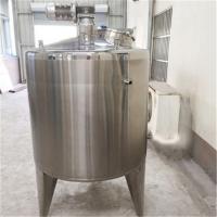 China 0.75-15KW Stainless Steel Mixing Tank 10000L Capacity with Heating Jacket and Variable Speed Agitator for sale