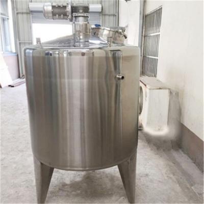 China 0.75-15KW Stainless Steel Mixing Tank 10000L Capacity with Heating Jacket and Variable Speed Agitator for sale