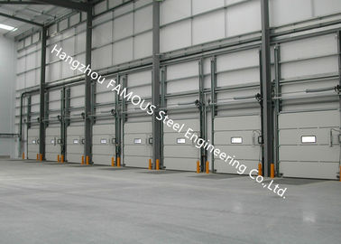 Commercial Overhead Sectional Sliding Industrial Garage Doors Factory Up Ward Fast Lifting Gate