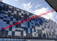 China Solar Powered Building Integrated Photovoltaic Folding Curtain Wall For Office Building for sale