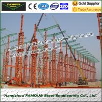 China Multi Gable Span Steel Framed Buildings Prefabricated ASTM Standards for sale