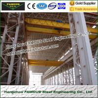 China Multi Gable Span Steel Framed Buildings Prefabricated ASTM Standards for sale