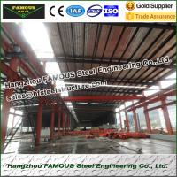 China Huge Span Sandwich Panels Covered Industrial Steel Buildings Prefabricated ASTM Standards for sale