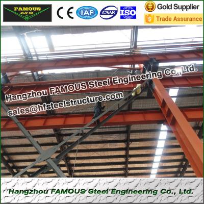 China Huge Span Sandwich Panels Covered Industrial Steel Buildings Prefabricated ASTM Standards for sale