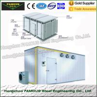 China High Airtightness Insulated Sandwich Panels Aluminized For Seafood Cold Room for sale