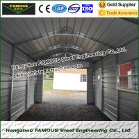 China Barn Store Industrial Steel Garage 20m Length 12m Width 4.5m Height for sale