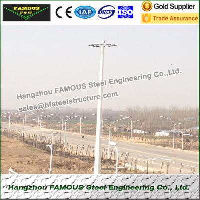 China Monopole And Lattice Tower Pole Steel Frame Buildings For Wind Power Tower for sale