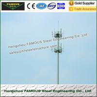 China Monopole And Lattice Tower Pole Steel Frame Buildings For Wind Power Tower for sale