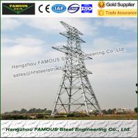 China Monopole And Lattice Tower Pole Steel Frame Buildings For Wind Power Tower for sale