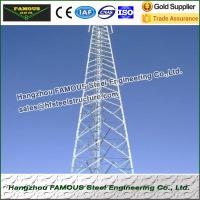 China Substation Frameworks Industrial Steel Buildings Tubular Towers for sale