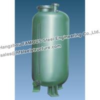 China Stainless Steel Industrial Steel Buildings Water Control Horizontal Bright Tank for sale