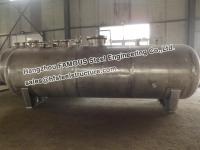 China Galanized Steel Industrial Pressure Vessel Vertical Storage Tank Equipment for sale