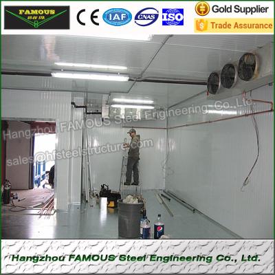 China Durable Modular Cold Room Panel Insulation Food Processing Plant for sale