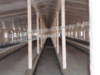 China Metal Sheds Industrial Steel Buildings For Car Garage , Painted Or Galvanized for sale