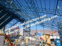 China Fabricated Industrial Steel Buildings Structures Stairs Roofing for sale