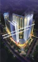 China Apartments Fabricated Multi Storey Steel Frame Buildings for sale