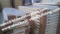 China 50 mm Thick Modular Galvanized Cold Room Panel for sale