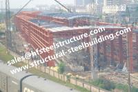 China Q235 Q345 Grade Industrial Steel Buildings , Building Steel Site Prefab Steel Buildings for sale