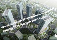 China Q345B Multi-storey steel prefab buildings For Residential Hotel And Office Fabricated Contractors for sale