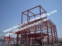 China Q345B Multi-storey steel prefab buildings For Residential Hotel And Office Fabricated Contractors for sale