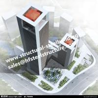 China Q345B Multi-storey steel prefab buildings For Residential Hotel And Office Fabricated Contractors for sale