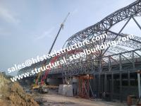 China H-beam column Type Steel Structure Buildings , Structural Steel Fabricator for sale