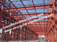 China Metal Roofing Industrial Steel Buildings With Doors And Windows On The Wall for sale